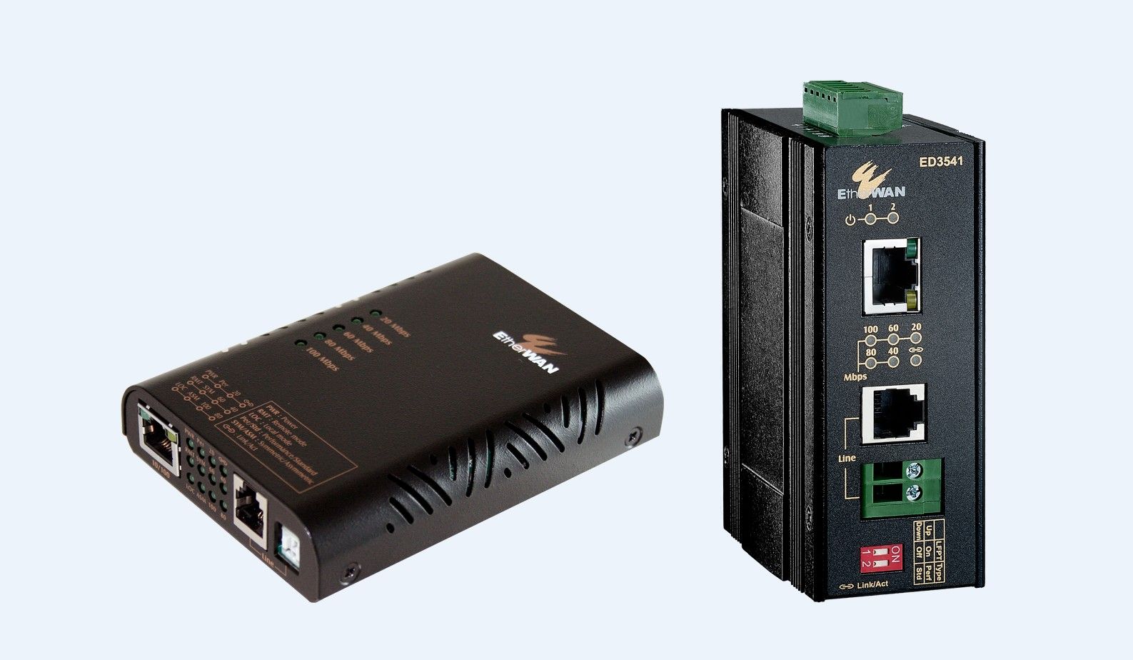 Extensores Ethernet sobre cable RJ11 - Anatronic S.A