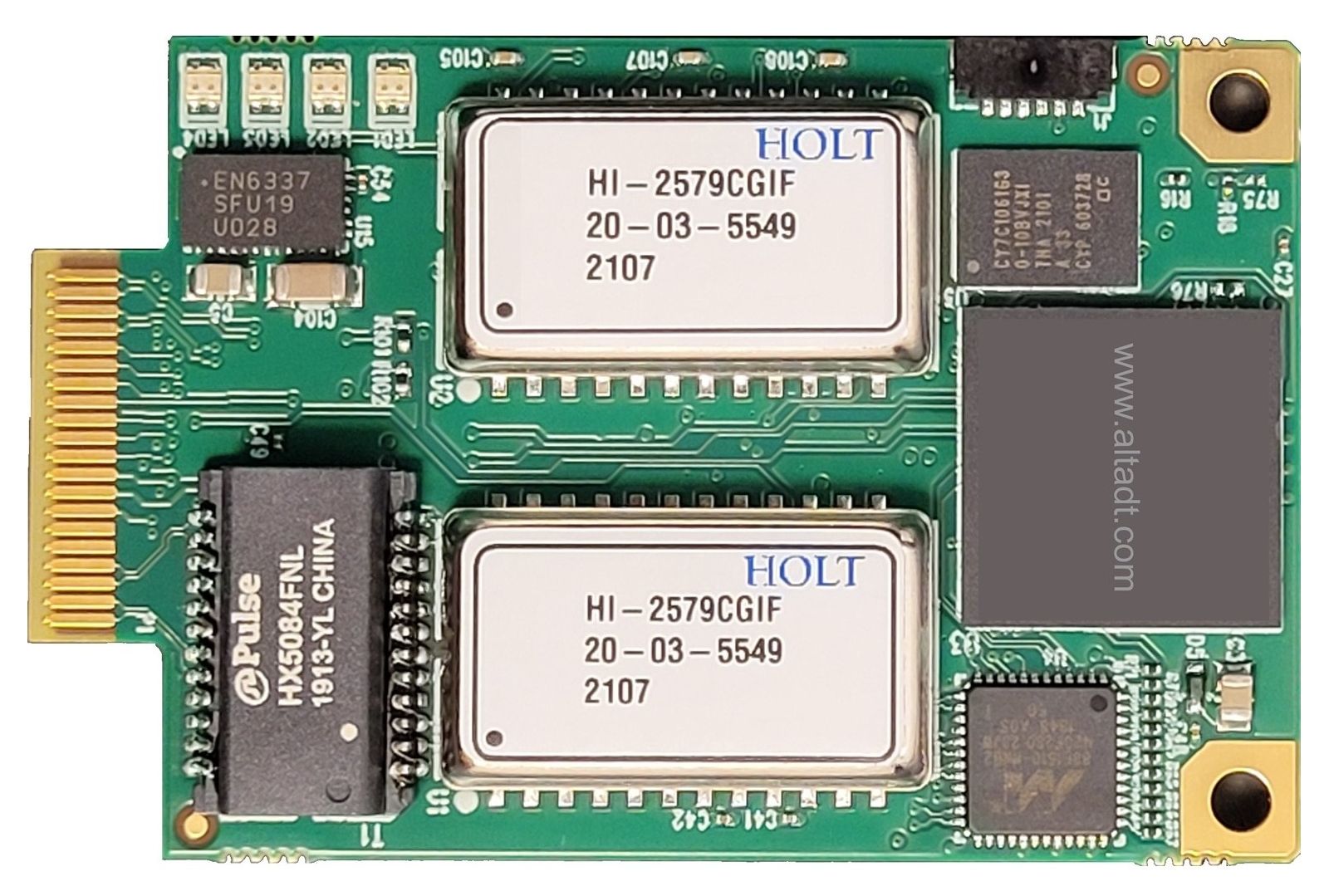 MEZ-E1553 Tarjeta embebida MIL-STD-1553 con Ethernet