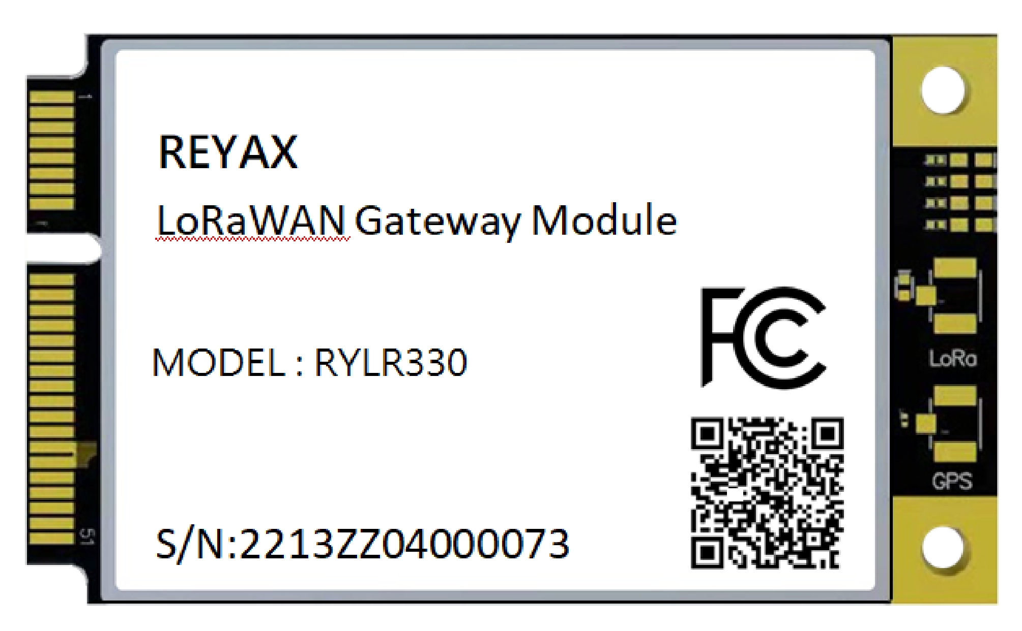 Módulo gateway LoRaWAN con formato mini PCIe - Anatronic S.A