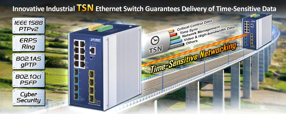 Switch Ethernet Industrial TSN - Anatronic S.A