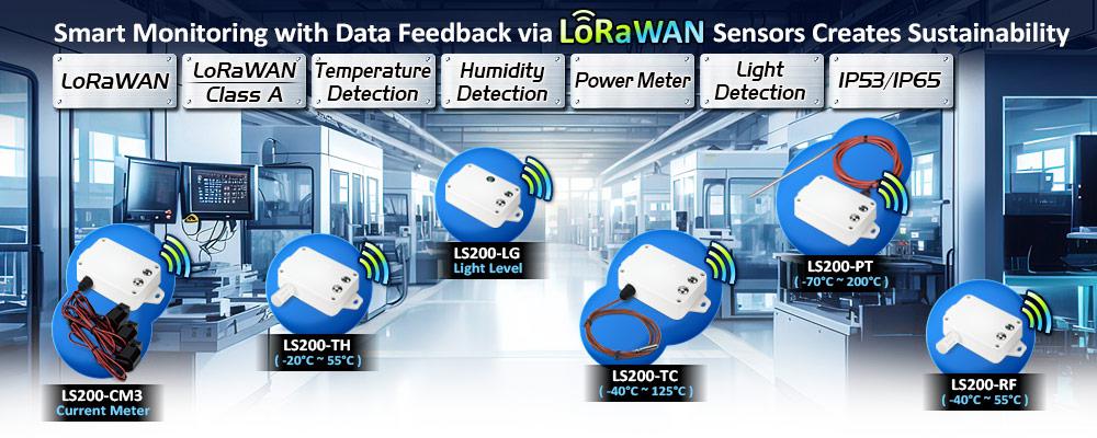 Sensores LoRaWAN de la Serie LS200 de Planet - Anatronic S.A